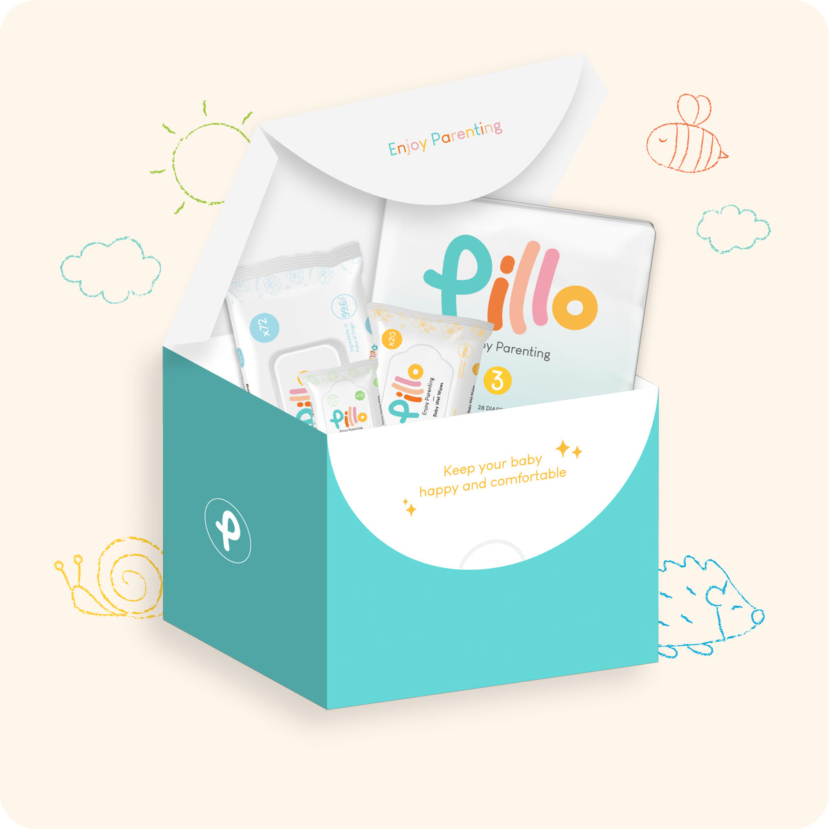 Trial Pack Diapers – Pillo Baby